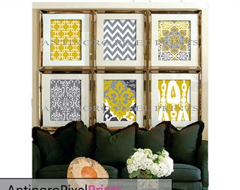 Digital Print Wall Art Prints Vintage / Modern Inspired Set | Etsy