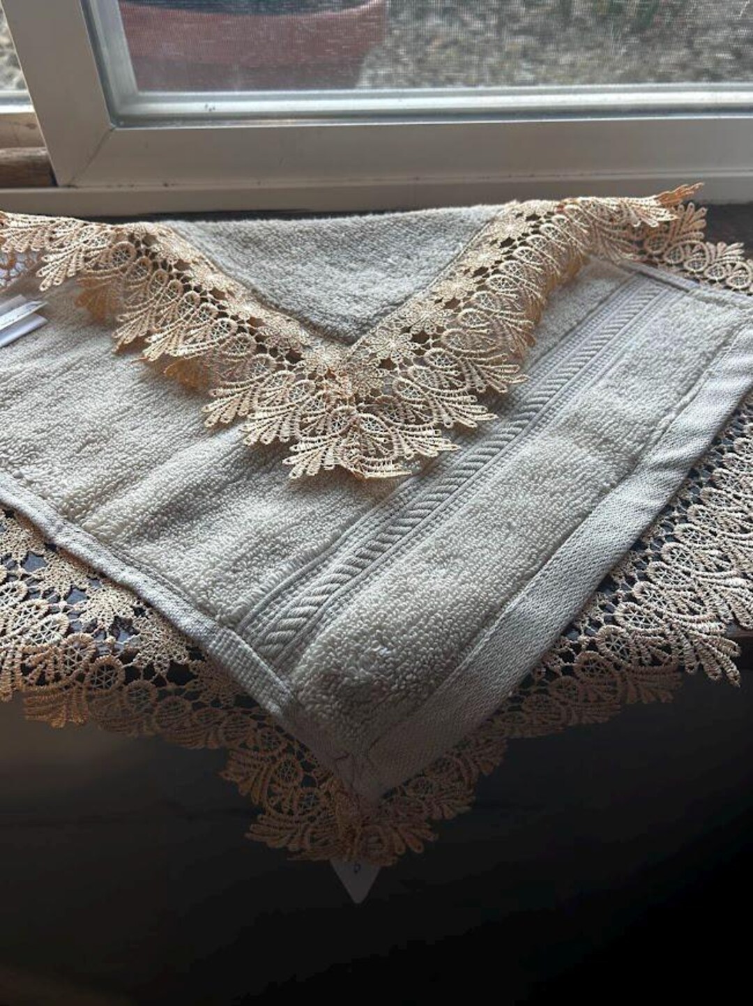 Beige or Tan Ministry, Speaker, Singer Cloth With Vernice Lace - Etsy