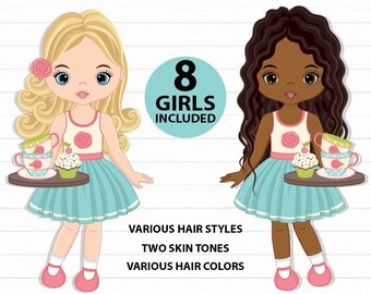 Tea Time Clipart | Etsy