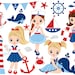 Nautical Clipart - Vector Nautical Clipart, Girls Clipart, Nautical ...