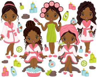 Spa clipart | Etsy