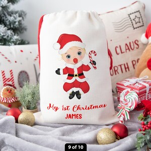 Baby Santa Clipart, Vector Christmas, Xmas, Little Santa PNG, Cute ...