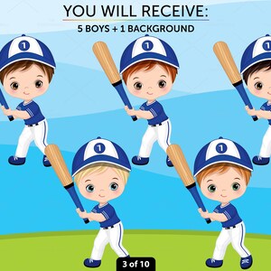 Baseball Clipart, Vector Baseball, Boy Clipart, Royal Blue, Playing ...