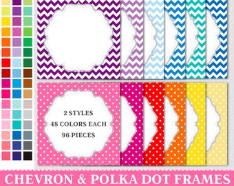 Chevron Polka Dot | Etsy