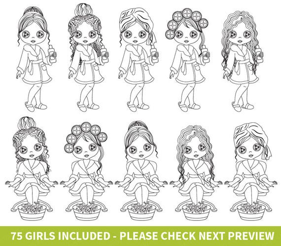Spa Clip Art Black And White