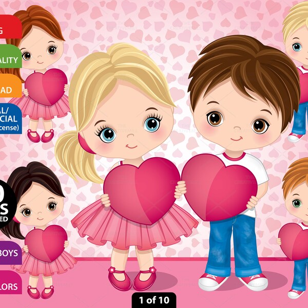 Valentines Clip Art - Etsy