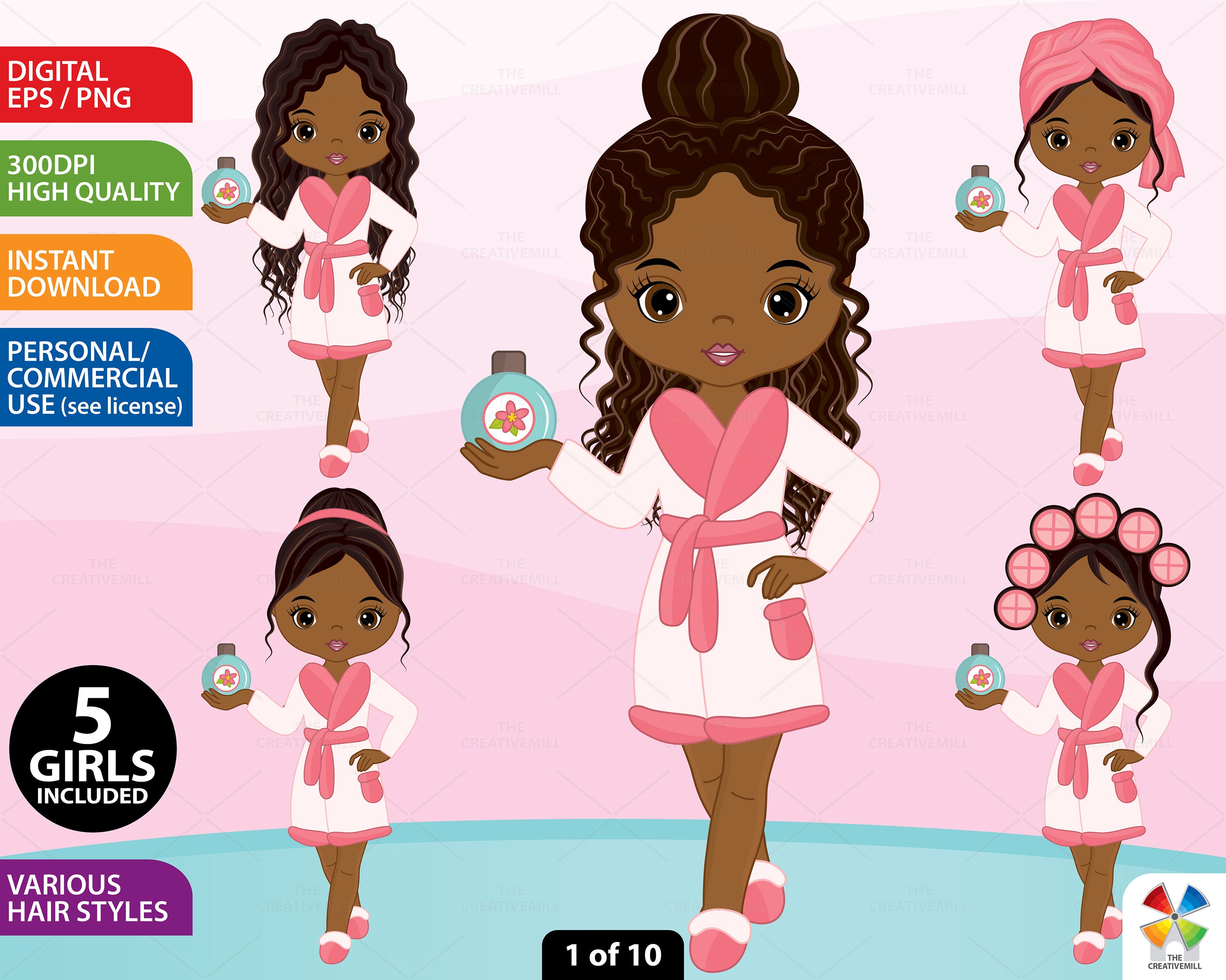 Clipart Pageant Queen African American