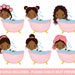 90 Little Spa Girls Clipart - Vector Spa, Spa Party Clipart, Spa ...
