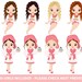 60 Spa Girls Clipart Vector Spa Girl, Spa Party Clipart, Spa Clipart ...