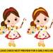Artist Clipart - Vector Artist Clipart, Girl Clipart, Artist Girls ...