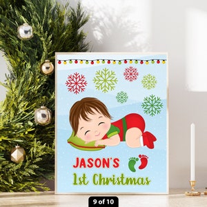 60 Christmas Baby Boys Clipart - Vector Christmas Clipart, Baby Clipart ...