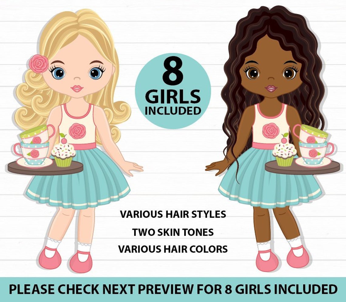 Tea Party Clipart Tea Clipart Tea Party Clip Art Tea Clip | Etsy