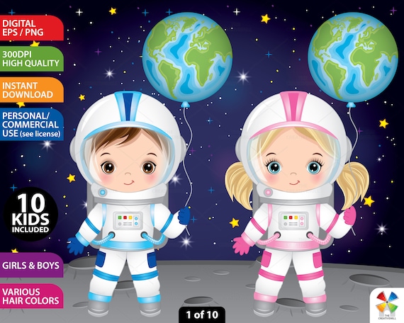 Astronaut Clipart