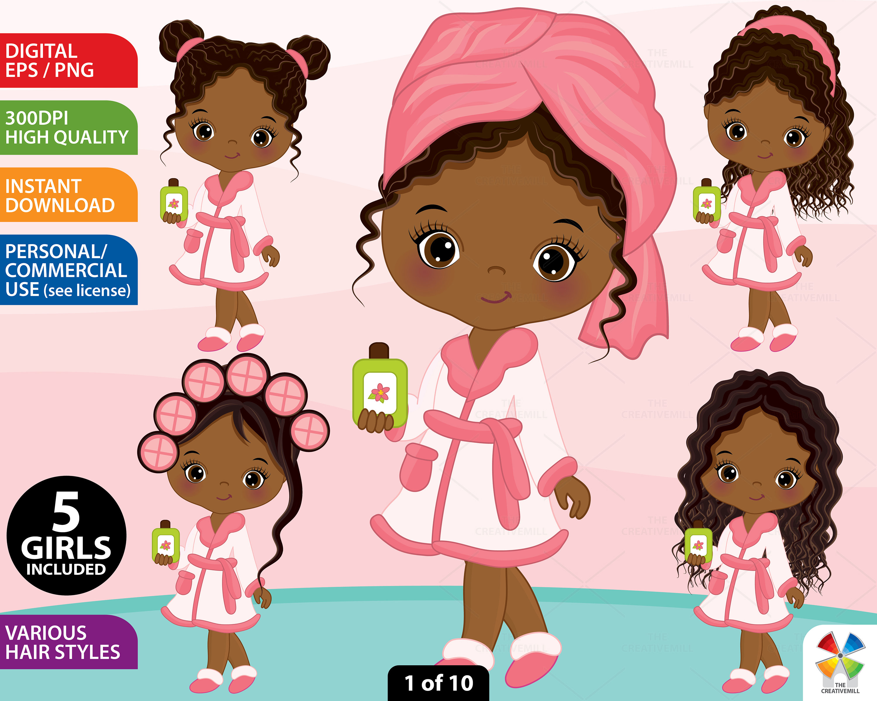 Little Girl Clipart Spa Treatment Spa Little Girls: Over 987