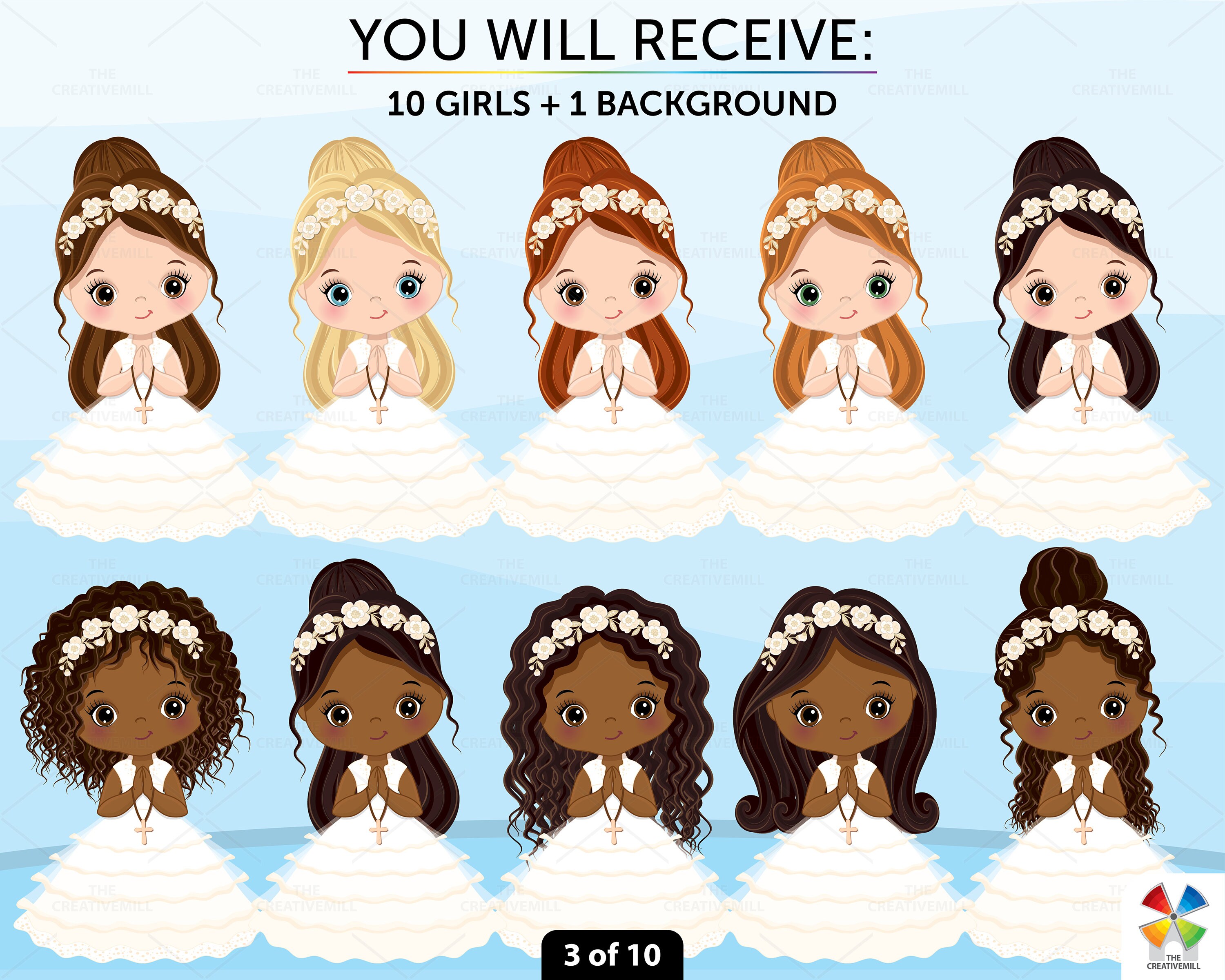 First Communion Clipart Vector Communion Clipart African - Etsy UK