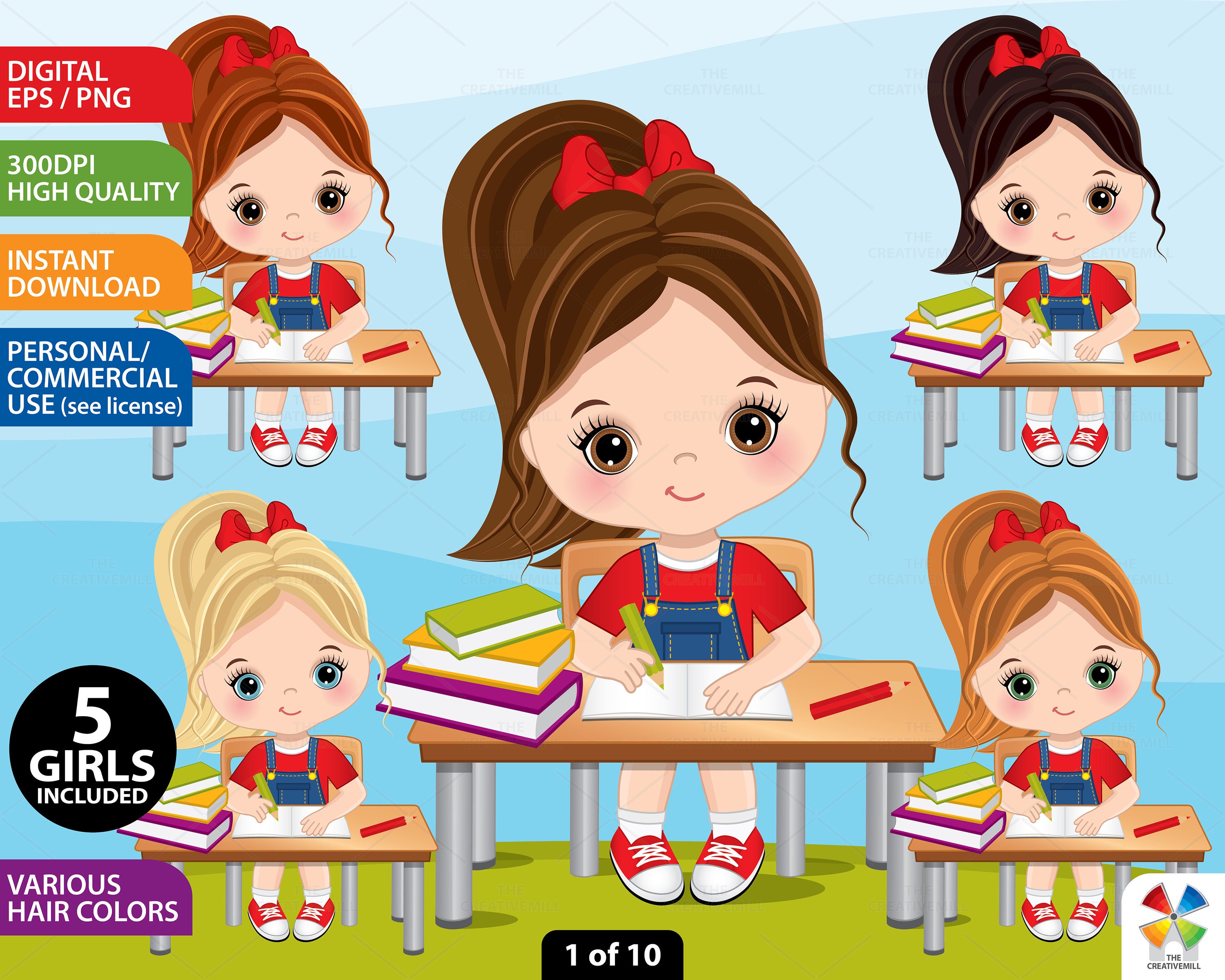 Student At Desk Clipart 1,800+ Student Sitting At Desk Clipart Stock