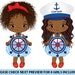 Nautical Clipart - Vector Nautical Girls Clipart, Nautical Girl Clipart ...