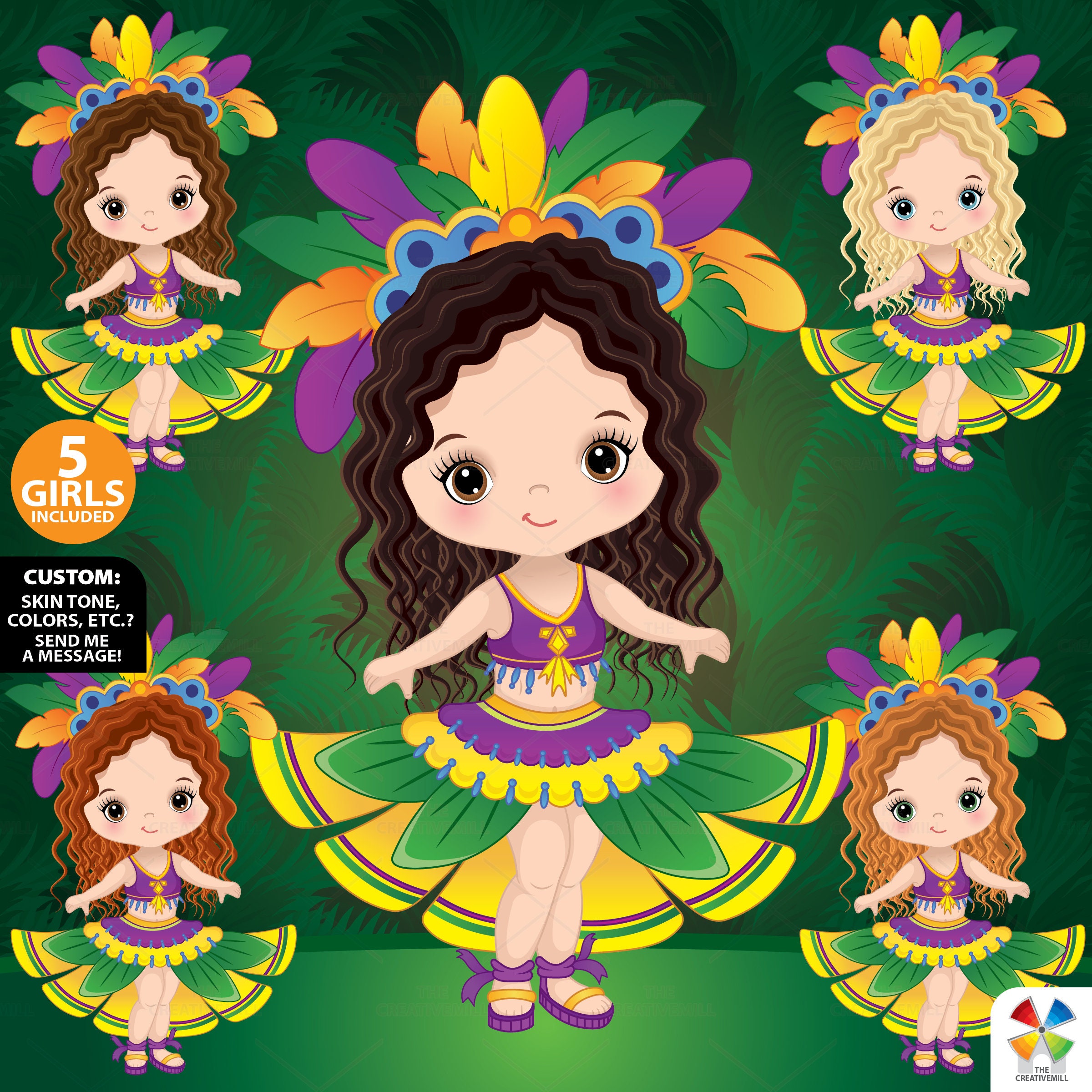 Samba Dance Clip Art