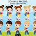 Back to School Clipart, Vector School, Girl and Boy, Teaching, Study ...