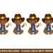 Cowboy Baby Clipart - Vector Cowboy Clipart, Baby Clipart, Newborn ...