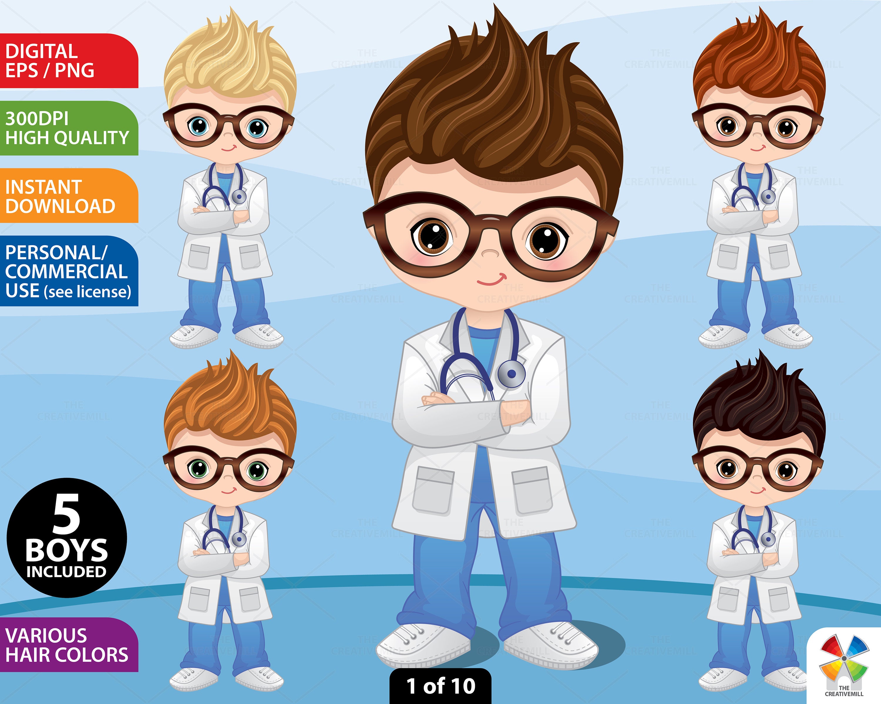 Female Doctor Clipart For Kids