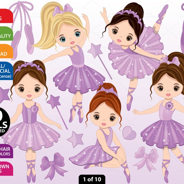 Ballet Clip Art - Etsy