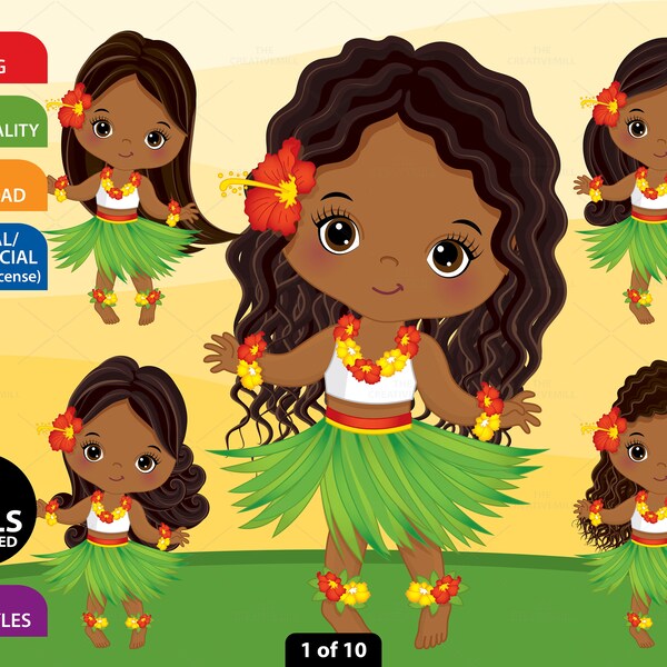 Luau Clipart - Etsy