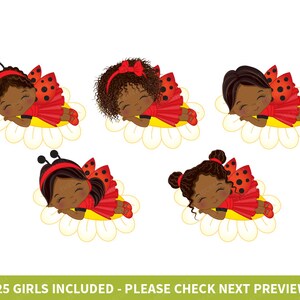 Ladybug Clipart - Vector Ladybird Clipart, African American Clipart ...
