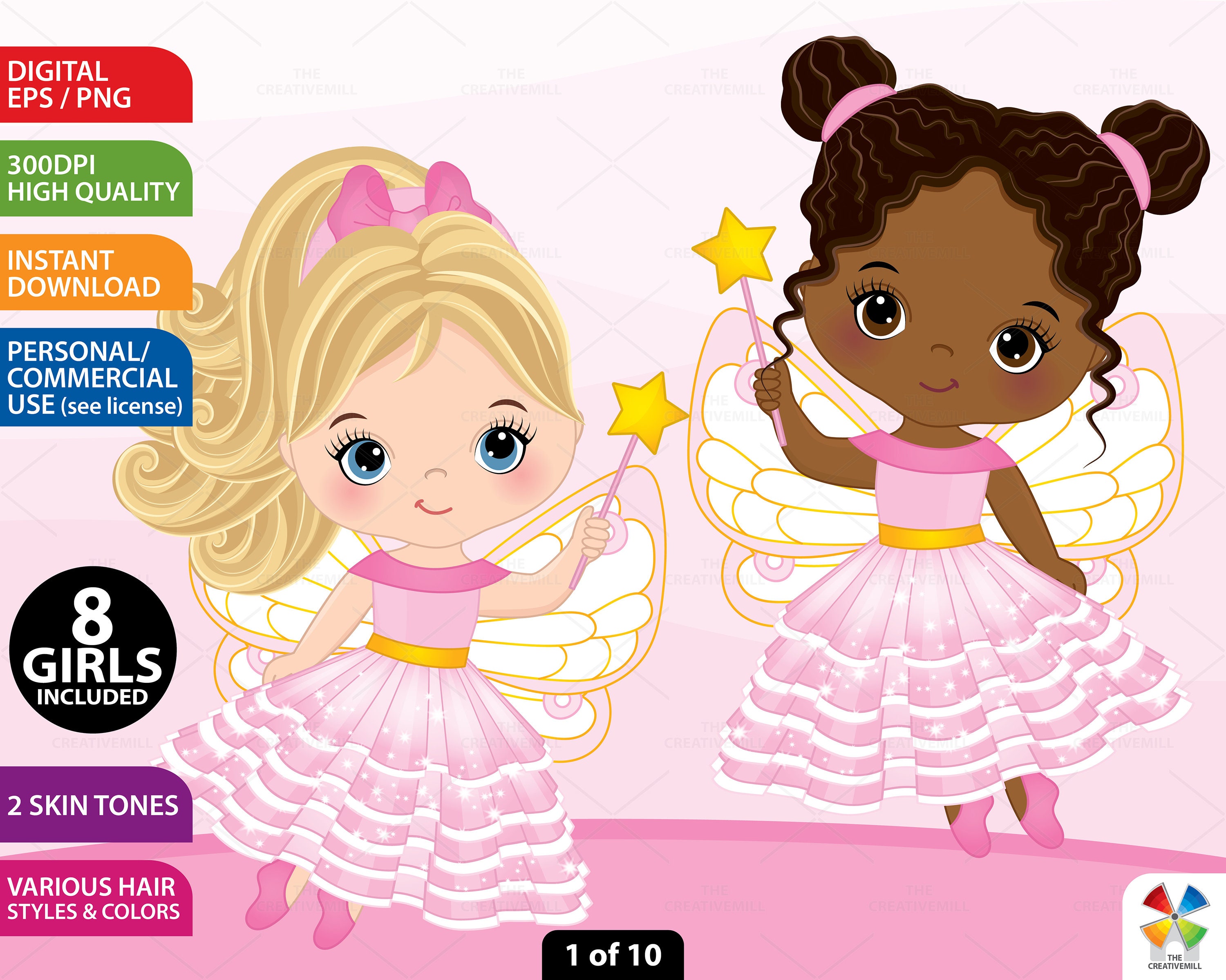 Cute Fairy Clip Art