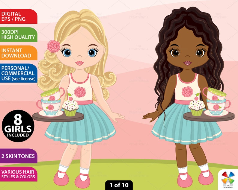 Tea Party Clipart Tea Clipart Tea Party Clip Art Tea Clip - Etsy