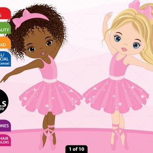 Ballerina Clipart Vector Ballerina Clipart Ballet Clipart - Etsy Canada