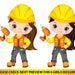 Construction Girls Clipart - Vector Construction Clipart, Girl Clipart ...