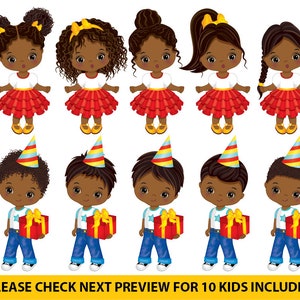 Happy Birthday Clipart Vector Party Clipart Girl Clipart | Etsy