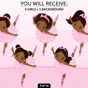 African American Ballerina Clipart - Vector Ballerina Clipart, Ballet ...