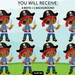 Pirate Boy Clipart Vector Pirate Clipart, Boy Clipart, African American ...