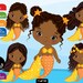 African American Little Mermaid Clipart Vector Mermaid Clipart, Fish ...