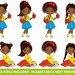 Back to School Clipart - Vector School Clipart, African American ...