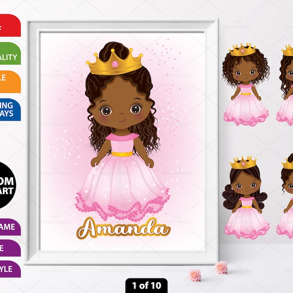 Black Princess Room Decor - Etsy