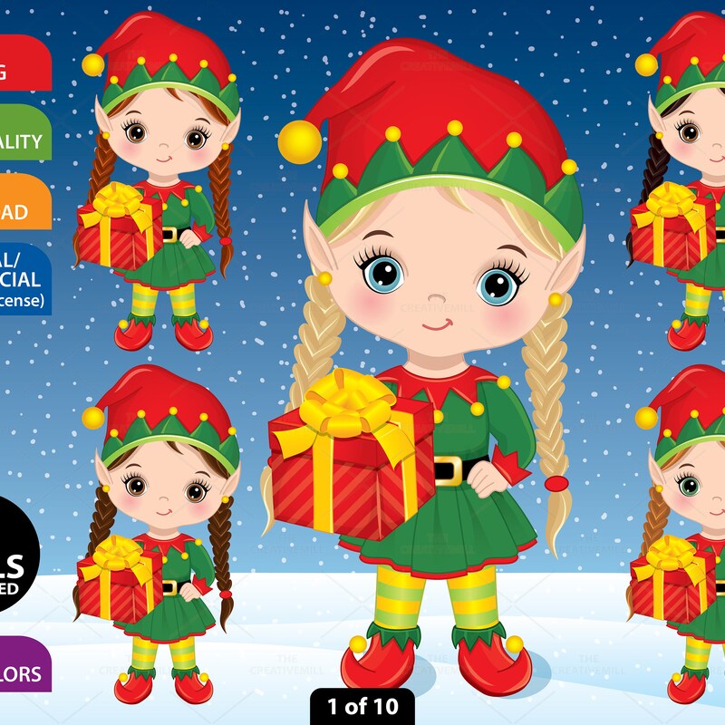 Christmas Elves - Etsy