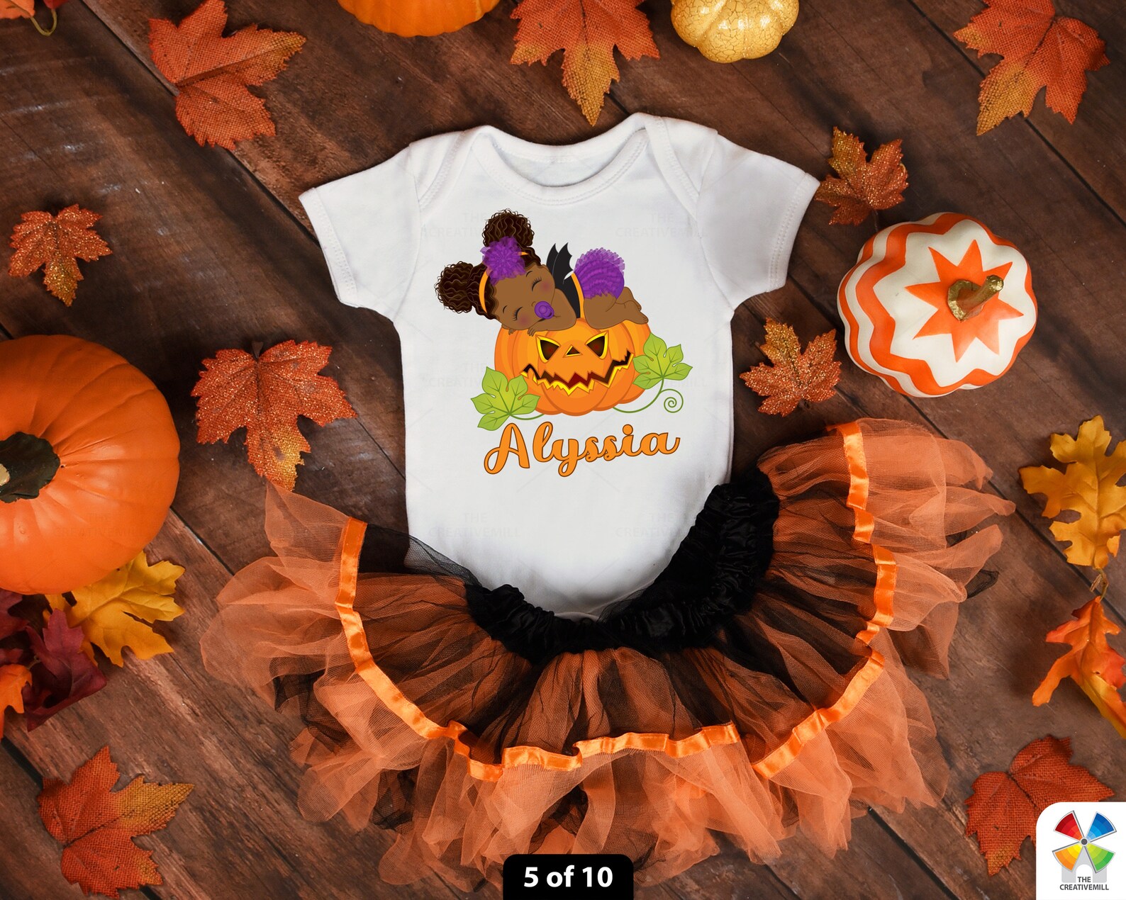 Halloween Baby Clipart Vector Little Pumpkin 1st Halloween - Etsy