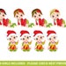 Christmas Baby Girl Clipart - Vector Christmas Clipart, Baby Clipart ...