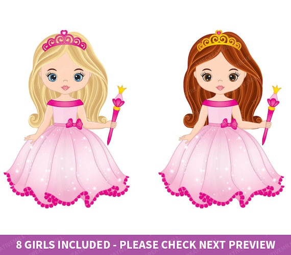 Cute Fairy Princess Clipart