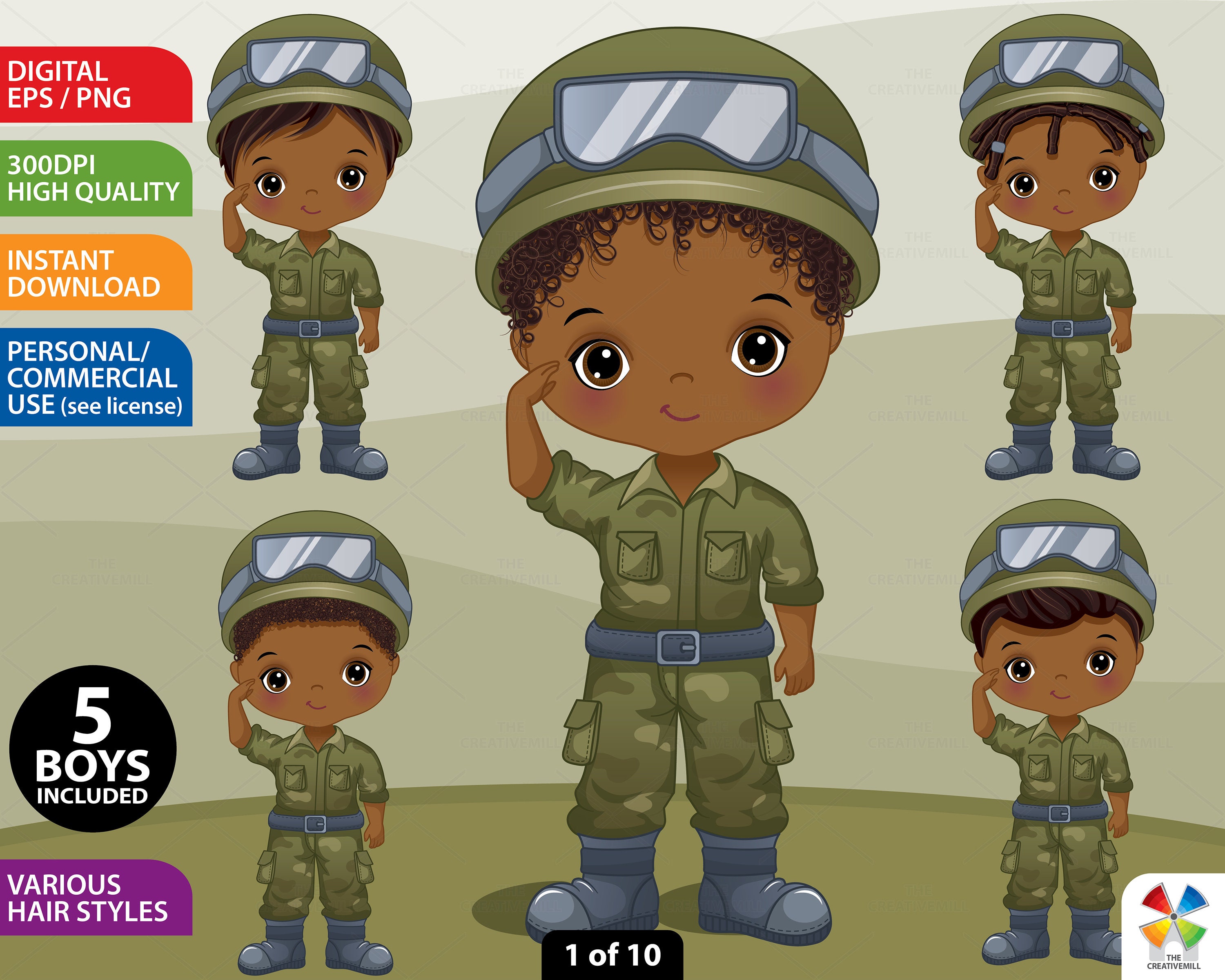 American Soldier Clipart