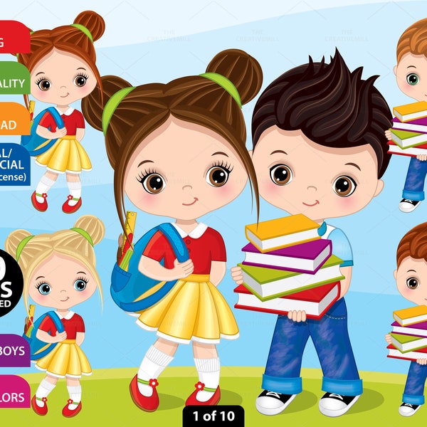 School Clipart - Etsy