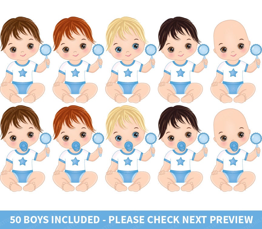 Baby Boy Clipart Vector Baby Clipart Baby Clipart Newborn | Etsy Canada