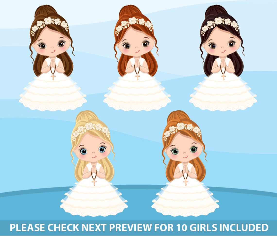 First Communion Clipart Vector Communion Clipart African | Etsy