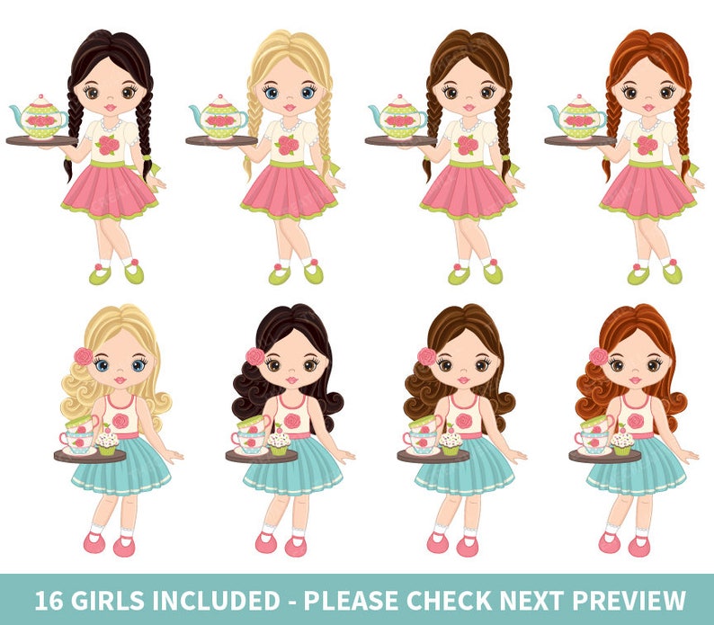 Tea Party Clipart Tea Clipart Tea Party Clip Art Tea Clip - Etsy UK