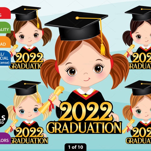 Graduation Kid Clipart Vector Preschool Students Diploma - Etsy Canada Graduation Kid Clipart Vector Preschool Students Diploma - Etsy Canada