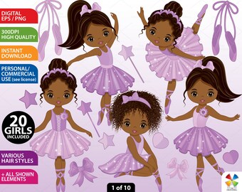 Purple Ballerina - Etsy