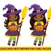 Halloween Witch Clipart - Halloween Clipart, Witch Clipart, Vector ...